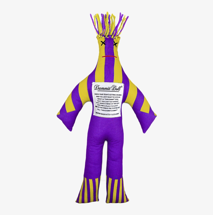 Lsu Voodoo Doll - Vikings Dammit Doll - 391x837 PNG Download - PNGkit