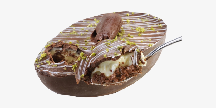 Ovo De Pã¡scoa Artesanal 6 - Ovo Da Páscoa De Colher - 570x379 PNG ...