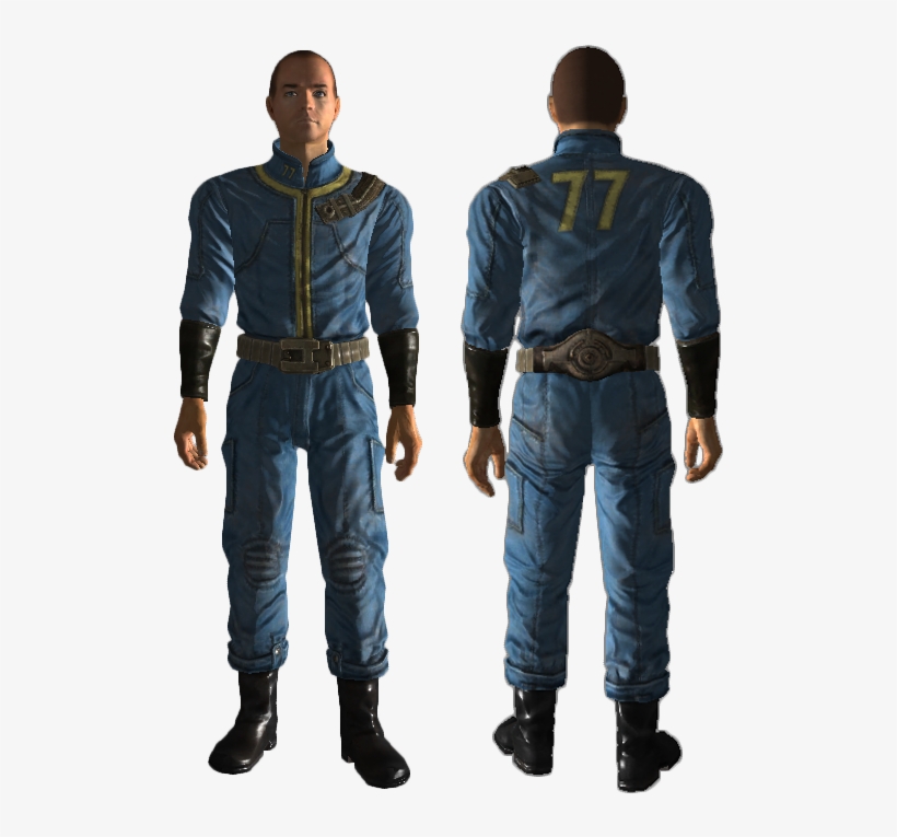 Vault 101 Jumpsuit - 549x723 PNG Download - PNGkit