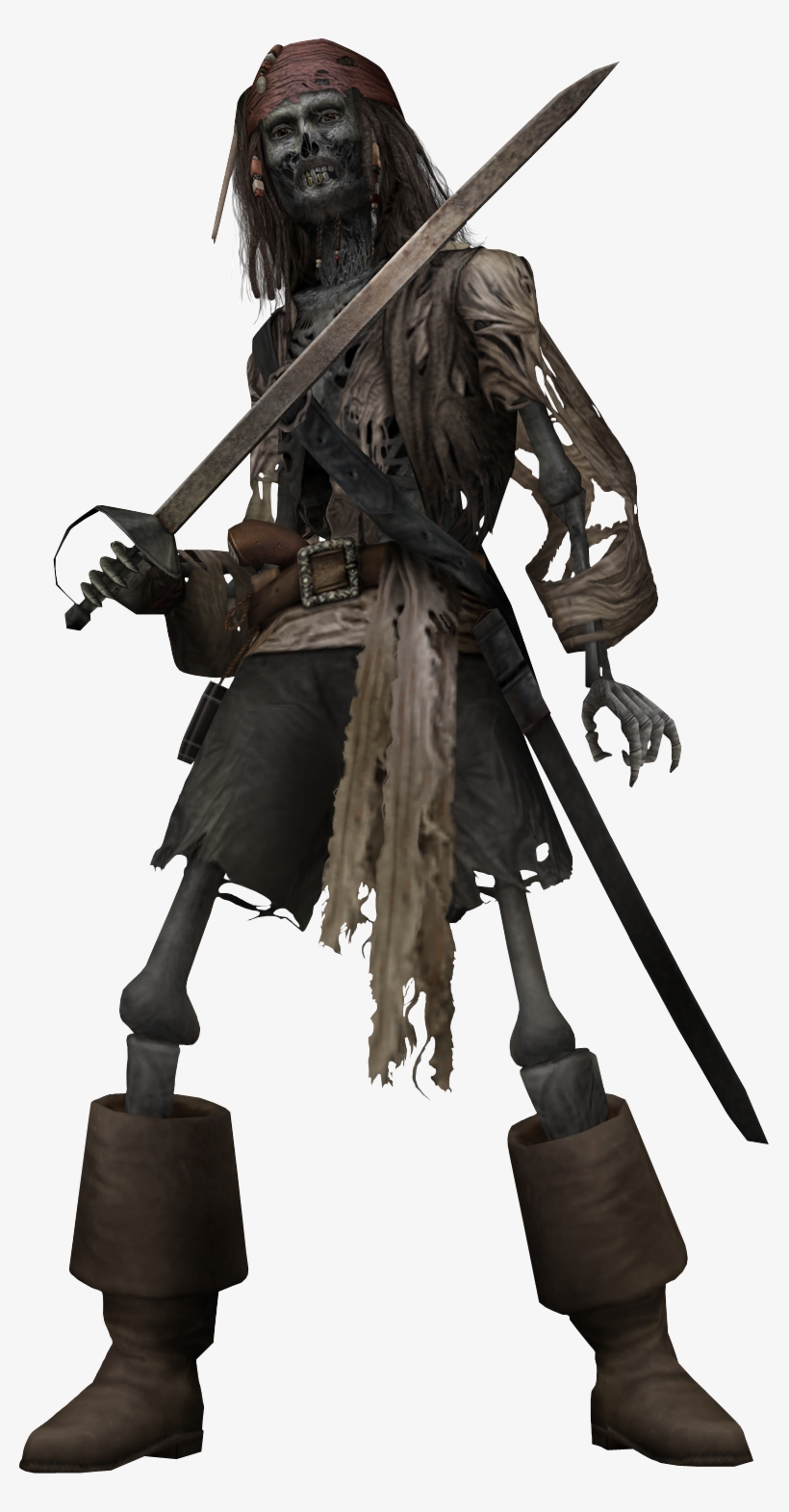 Cursed Jack Sparrow Khii - 780x1491 PNG Download - PNGkit
