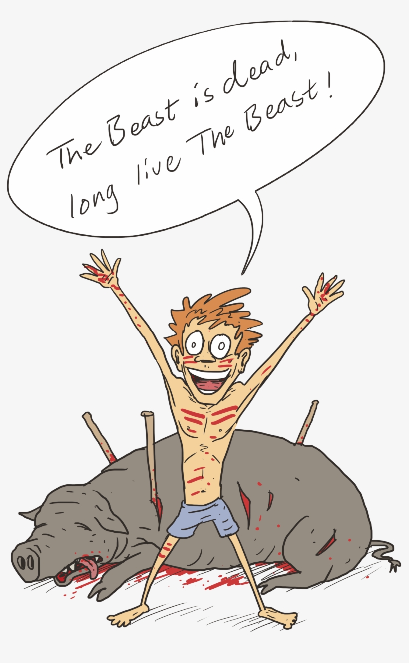 Svg Freeuse Download Flying Drawing Lord The Fly - Transparent Lord Of ...