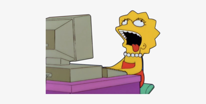 318 Images About Transparente Png On We Heart It - Lisa Simpson Meme ...