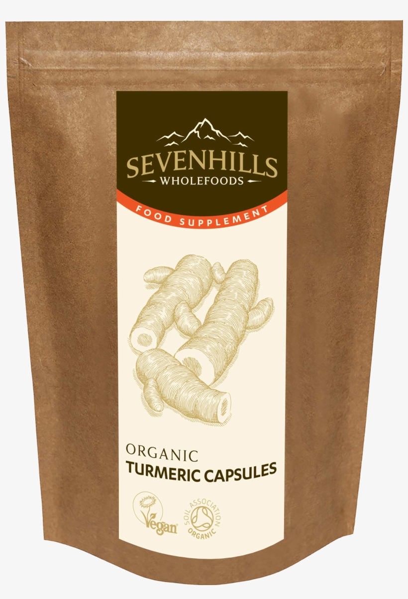 Organic Raw Turmeric Powder Capsules - Maca Powder - 1879x2674 PNG ...