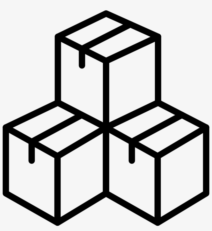 Micro Distribution Inventory Comments - Cubes Icon - 940x980 PNG ...