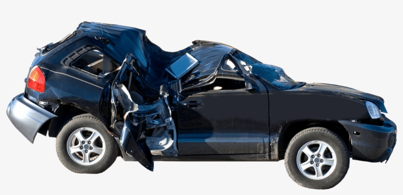 Thumb Image - Car With Roof Smashed - 2000x998 PNG Download - PNGkit