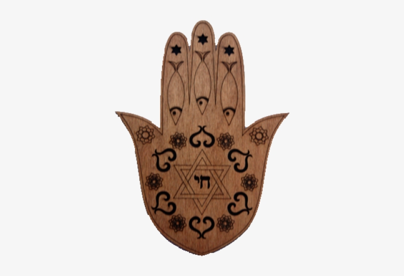 Hamsa Hand Star - Emblem - 500x500 PNG Download - PNGkit
