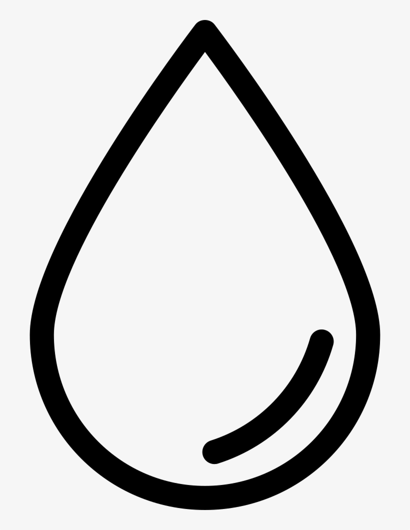 Ink Drop Outline - Drop Outline Png - 702x980 PNG Download - PNGkit