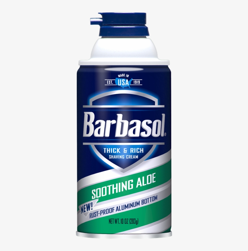 Barbasol Aloe - 329x750 PNG Download - PNGkit