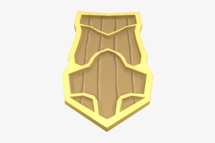 Item Gold Plated Shield - Gold - 375x500 PNG Download - PNGkit