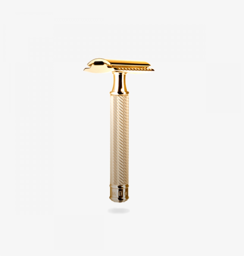 Muhle Traditional Safety Razor R89 Handle Gold Plated - Muhle R89 Twist ...