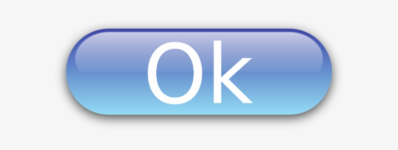 Round Error Warning Button Clip Art At Clkercom Vector - Ok Button ...