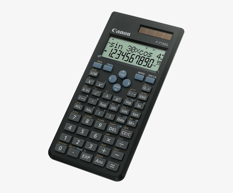 0007673 Canon F 715sg Exp Dbl Calculator - Canon F-715sg - Scientific ...