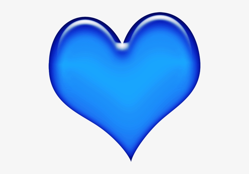 Blue Heart Png Png Heart Clipart Border Blue Pictures - Portable ...