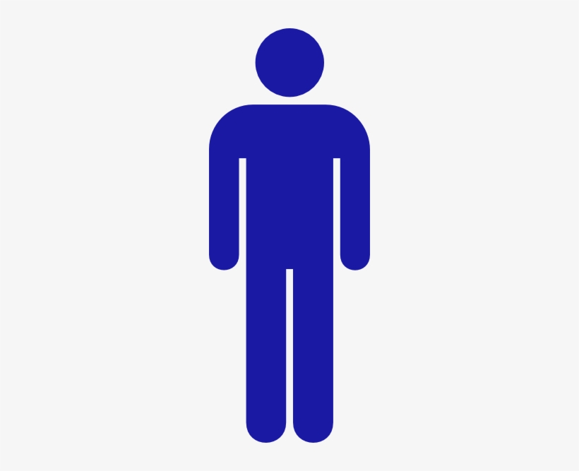 Boy Bathroom Signs Free Cliparts That You Can Download - Male Blue ...