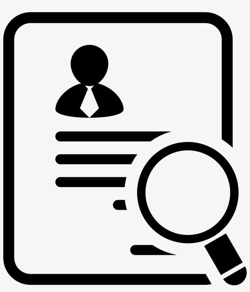 Businessman Paper Of The Application For A Job Comments - Reference ...