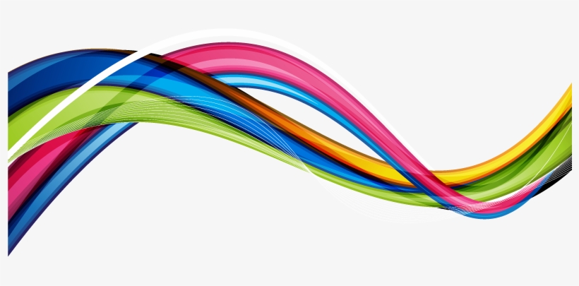Download Transparent Colorful Waves Png Download - Colorful Wave Png ...