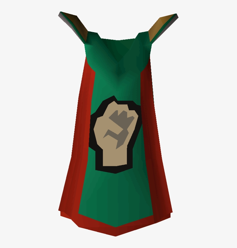 Strength Cape Detail - Attack Cape Osrs - 417x777 PNG Download - PNGkit