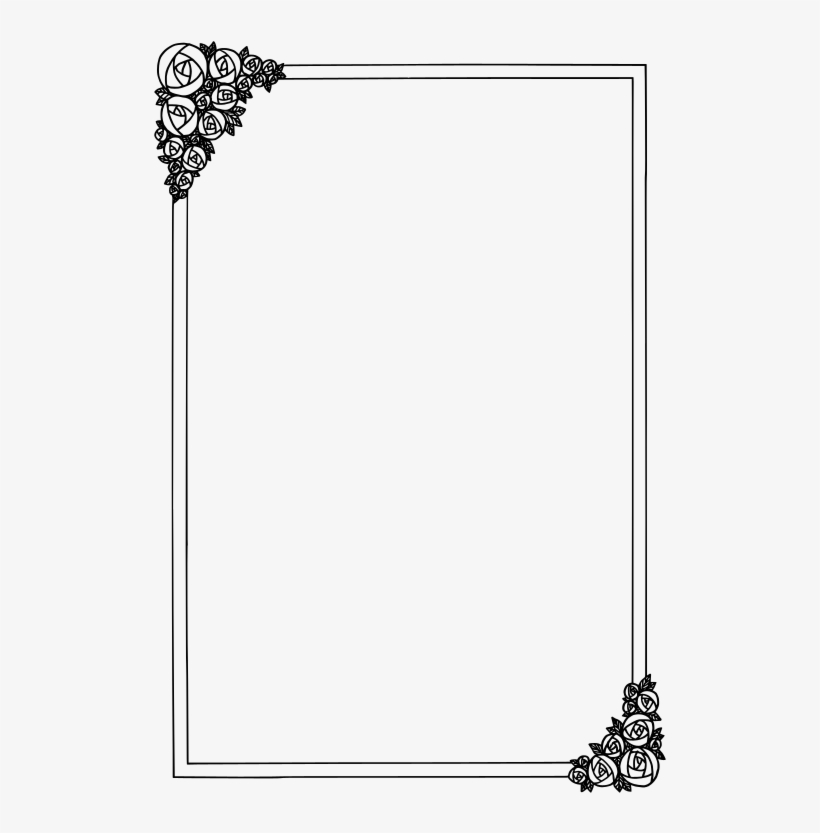 Download Transparent Medium Image - Modern Border Frame Png - PNGkit