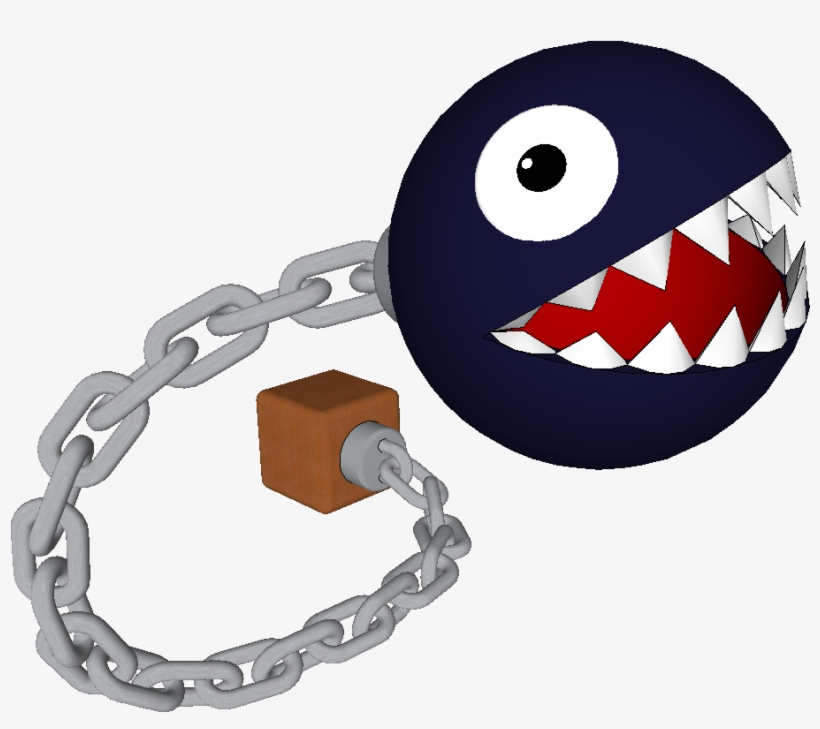 Chain Chomp Model - Chain Chomp Transparent - 919x774 PNG Download - PNGkit