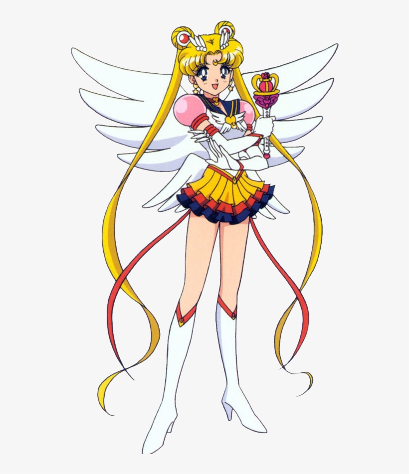 Sailor Moon Sailor Stars Eternal Sailor Moon Pose - Sailor Moon Stars ...