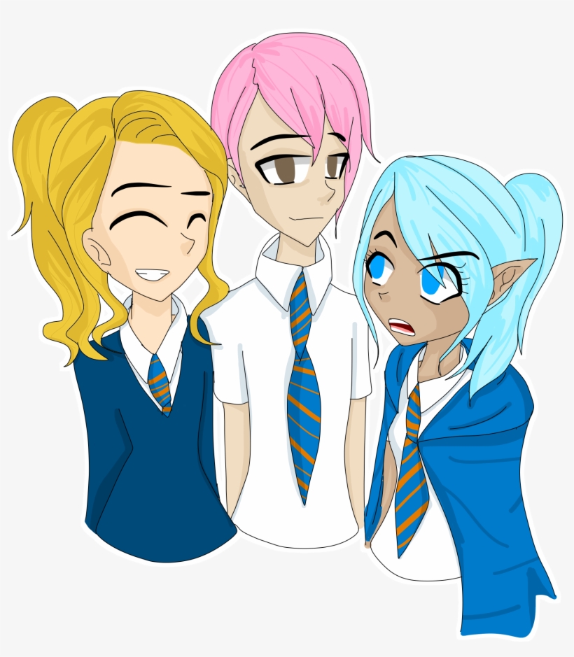 Download Transparent The Ravenclaw Squad - Cartoon - PNGkit