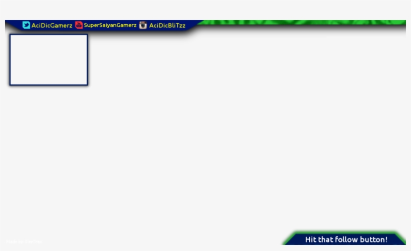 Download Transparent Transparent Youtube Overlay Template - PNGkit
