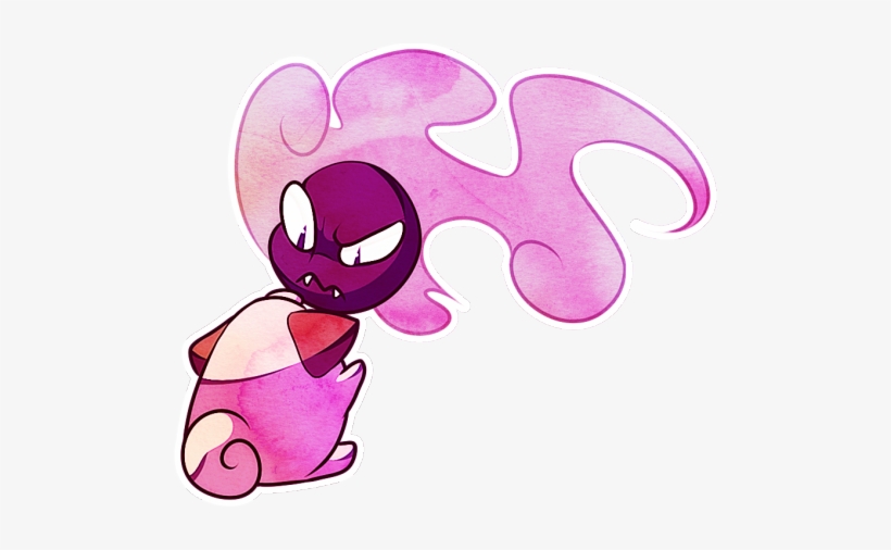 3 - Cleffa Gastly - 500x426 PNG Download - PNGkit