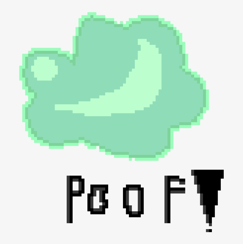 Download Transparent Poof - Pixel Art - PNGkit