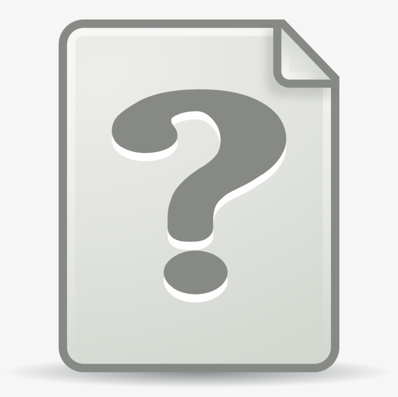This Free Icons Png Design Of Unknown Document Icon - 2386x2263 PNG ...