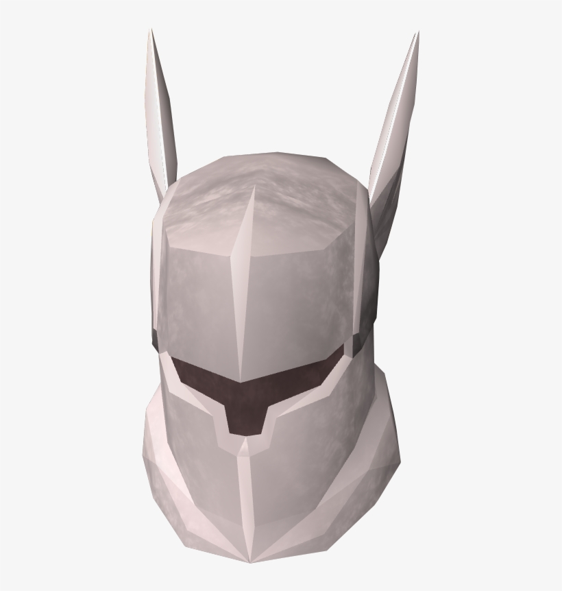 White Knight Helmet That Demon Knight Helmet - White Full Helm ...