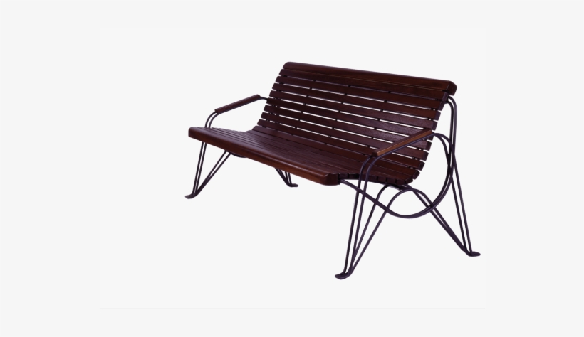 Benches In Wood - Chair In Park Png - 550x460 PNG Download - PNGkit