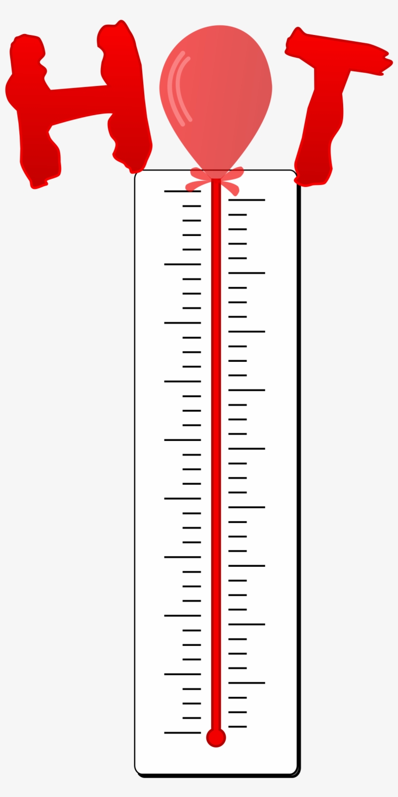 Exploding Thermometer Clip Art