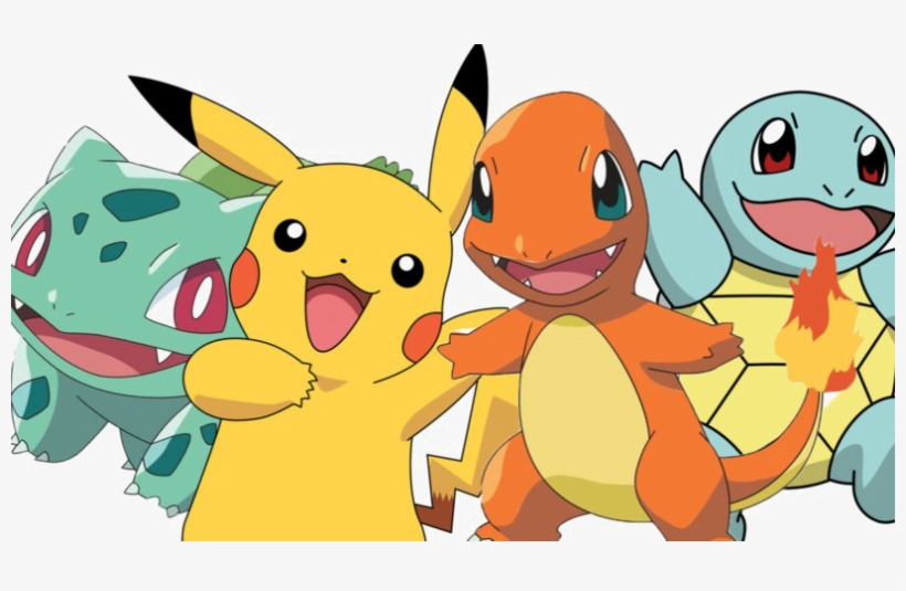 Pokemon Charmander Png Photo - 4 Starter Pokemon Go - 808x455 PNG ...