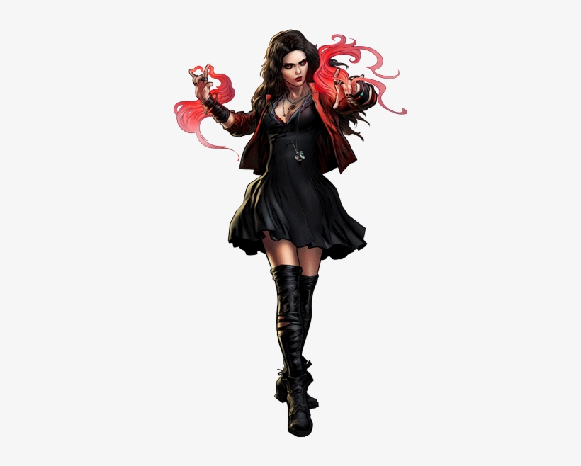 Scarlet Witch - Avengers Alliance 2 Scarlet Witch - 383x630 PNG ...