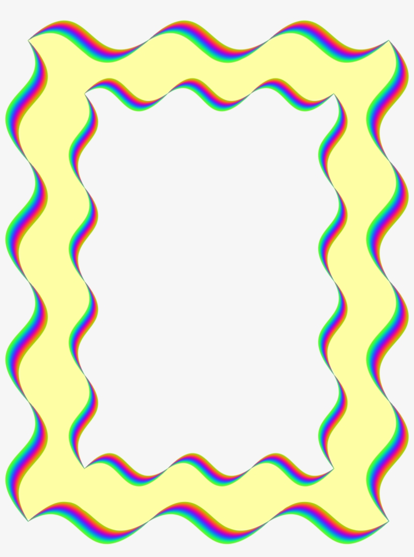 Clipart - Wavy Frame - 1620x2102 PNG Download - PNGkit