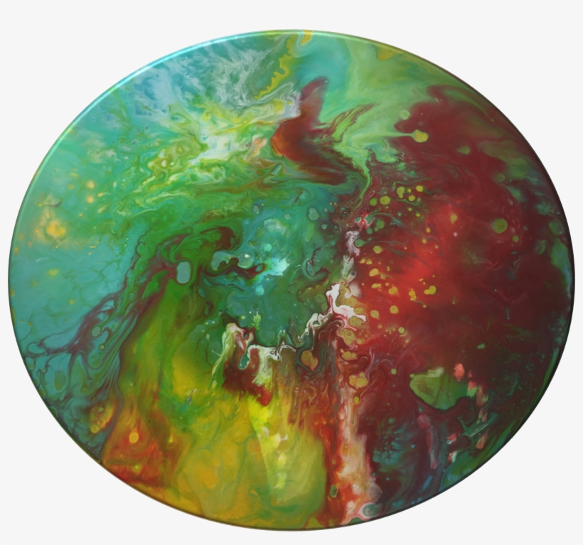 Fluid Art/flow Paintings - Painting - 1283x1138 PNG Download - PNGkit