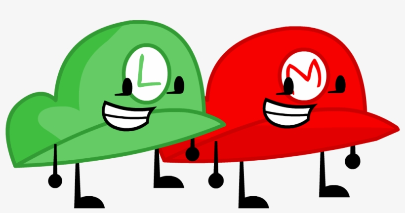Mario And Luigi Hat - Object Show Hat - 1000x1000 PNG Download - PNGkit