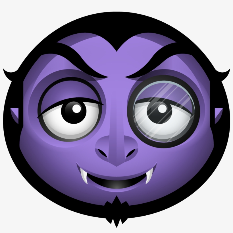 Clip Library Library Dracula Clipart Dracula Face - Emoji De Halloween ...