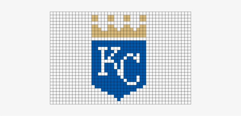 Download Transparent Kansas City Royals - Kc Royals Pixel Art - PNGkit