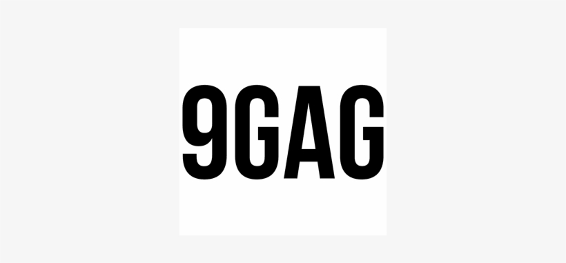 9gag-logo - 9gag Black On White - 670x315 PNG Download - PNGkit