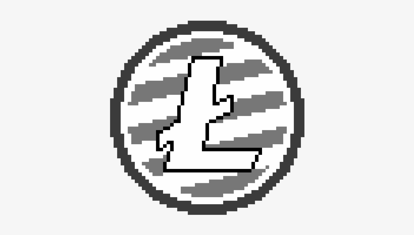 Made The Litecoin Logo On Piskel Instead Of Looking - Circle - 525x525 ...