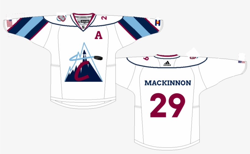 Avs Jersey Away - Number - 1096x623 PNG Download - PNGkit