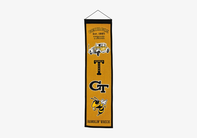 Download Transparent Georgia Tech Yellow Jackets Logo Evolution ...
