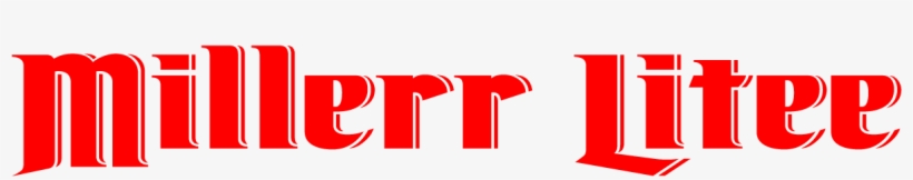 Miller Lite - Miller Lite Font Name - 1200x300 PNG Download - PNGkit