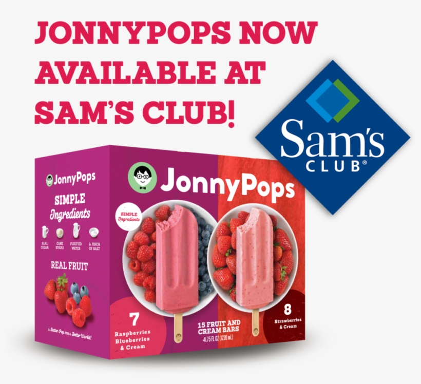 Sams Website - Jonny Pops Ice Cream - 1000x871 PNG Download - PNGkit