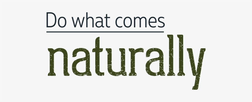 Do What Comes Naturally - Calligraphy - 518x252 PNG Download - PNGkit