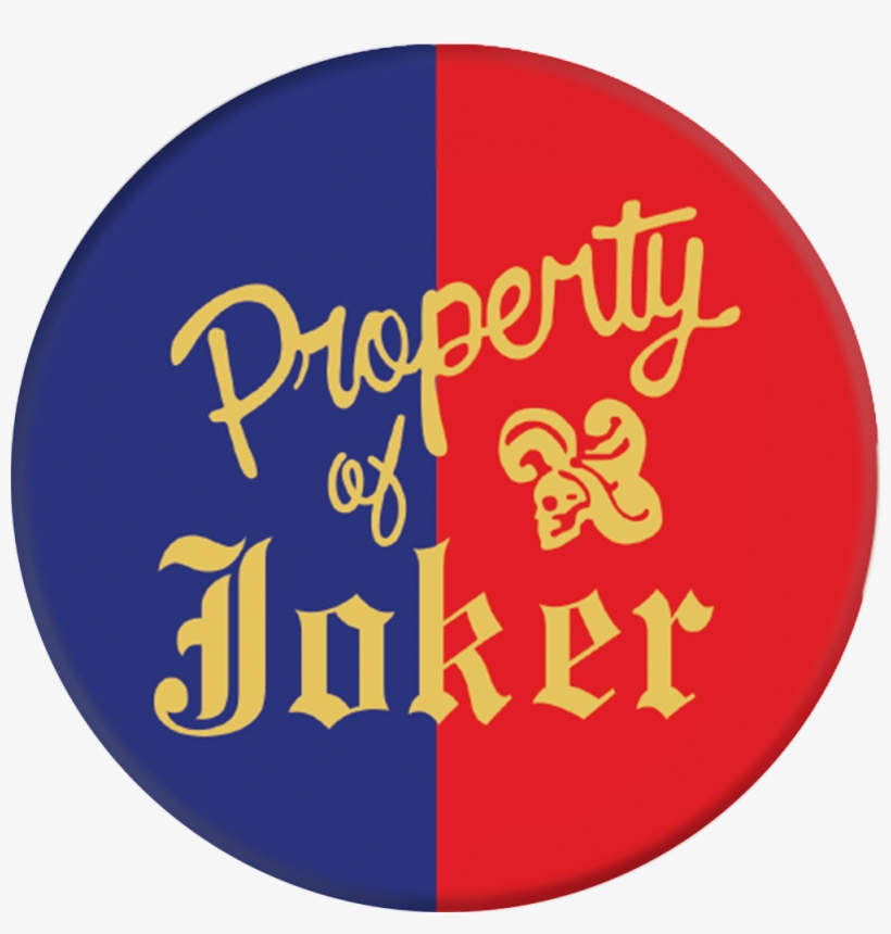 Popsockets Suicide Squad Property Of The Joker - Property Of Joker ...