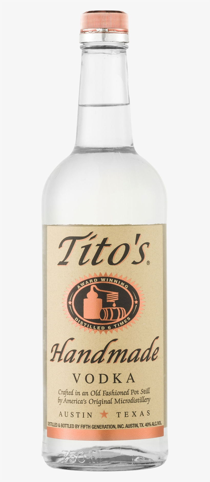 Tito's Vodka Logo Png - 497x1800 PNG Download - PNGkit