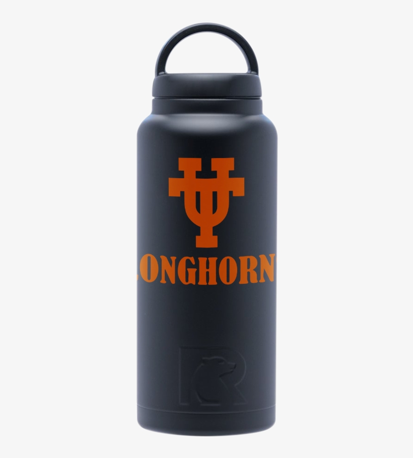 Black With Orange 36oz - University Of Texas Ut Design On Black ...