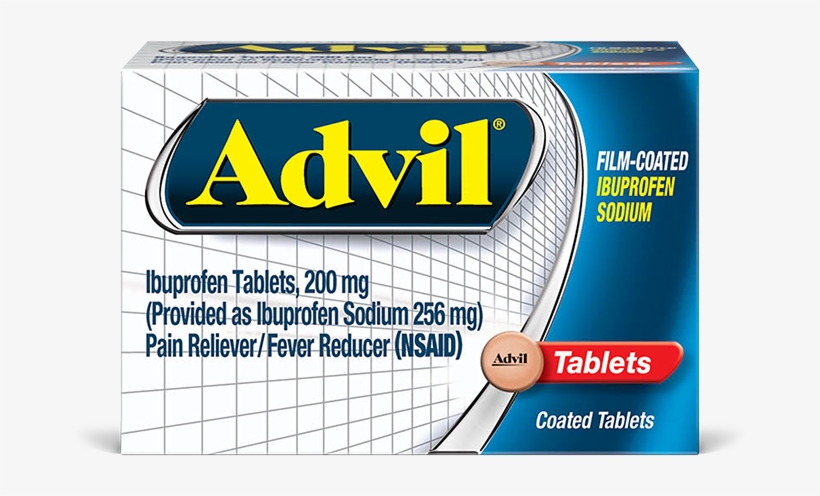 Advil Film Coated Tablets - 812x485 PNG Download - PNGkit